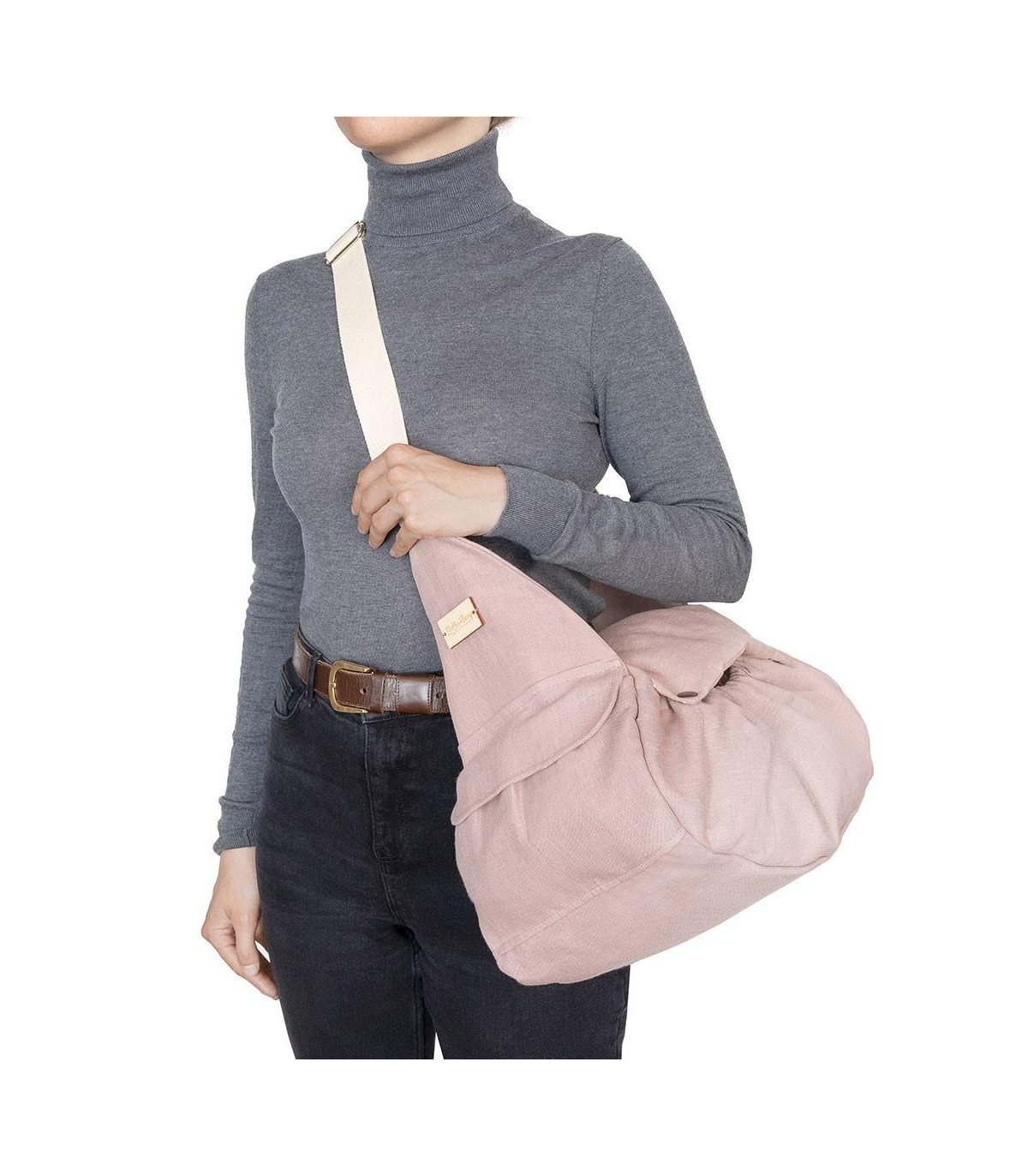 Rose crossbody bag