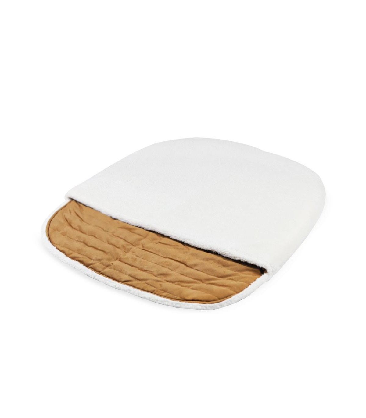 Saco de borreguito y ante para perro