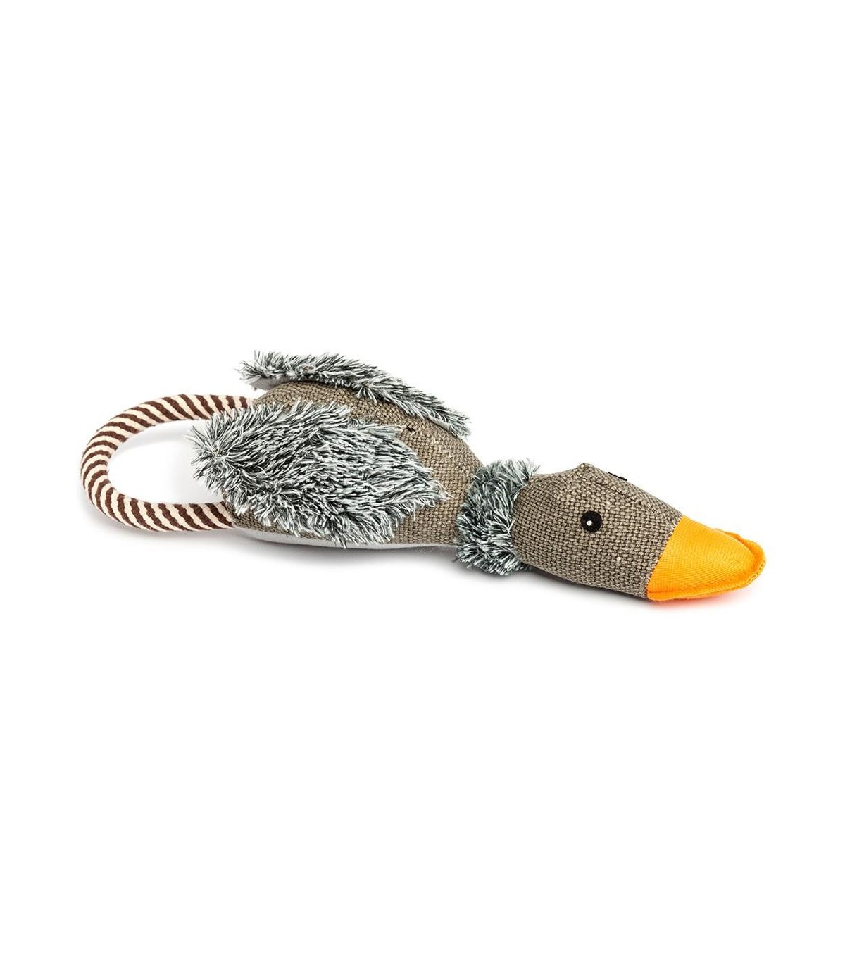 Peluche pato para perro | Mordedor de Yute