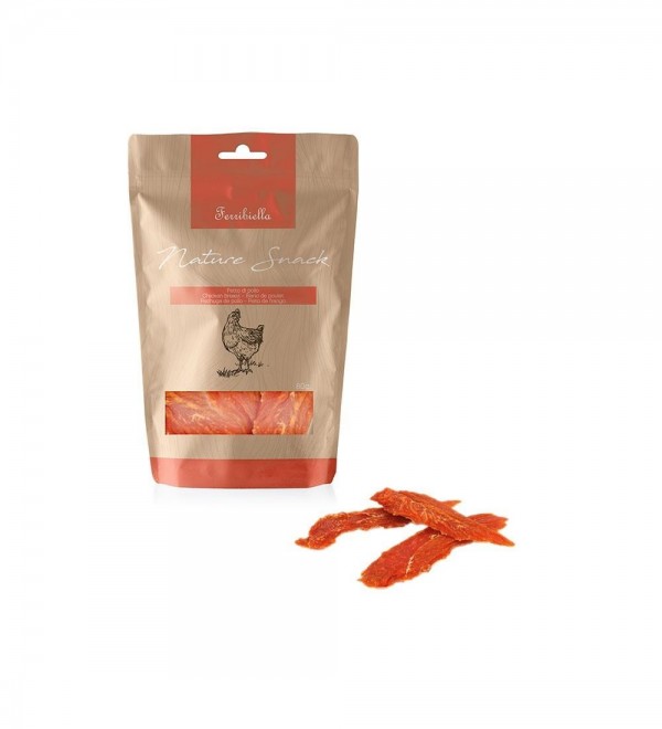 Snack natural para perro - pollo deshidratado